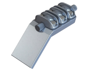 Conector Acodado 45° Cable-Platina - ELECTROCOM INGENIEROS